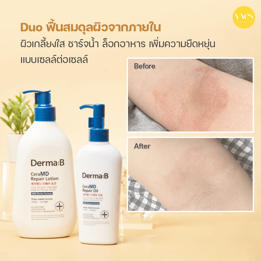 Derma:B CeraMD Repair Lotion | Yvescosmetic